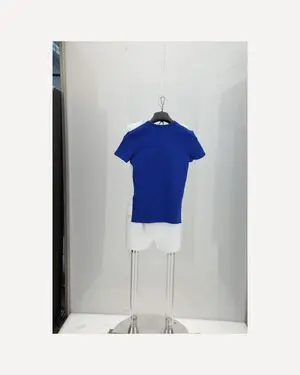 Celine Logo Cotton T-shirt - Multicolor