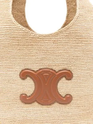 Celine Panier Rafia Cabas Bag