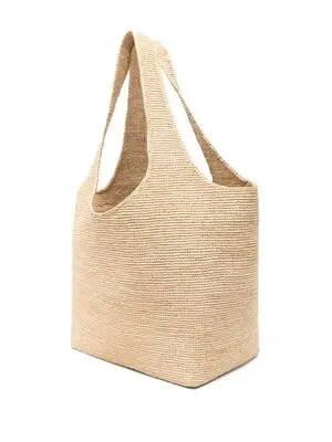 Celine Panier Rafia Cabas Bag