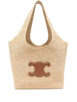 Celine Raffia Tote Bag - Multicolor