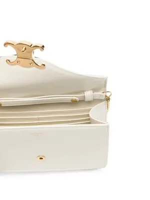 Celine Margo Leather Wallet On Chain