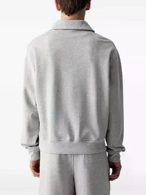 DAILY PAPER Shirt-collar Chest-artwork Oversized Sweater