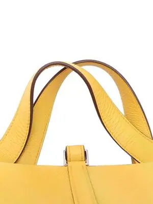 Hermès 2024 Clemence Picotin Lock 18 Handbag - Yellow