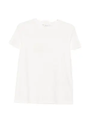 Max Mara Logo Cotton T-shirt - Multicolor
