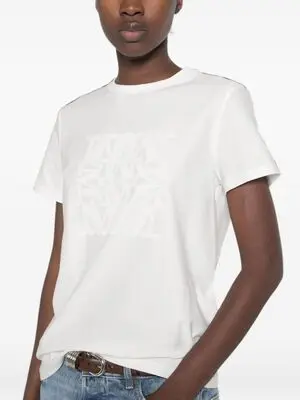 Max Mara Logo Cotton T-shirt