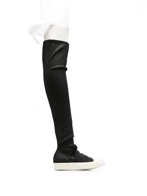 Rick Owens Over-the-knee Denim Boots - Multicolor