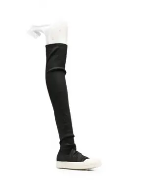 Rick Owens Over-the-knee Denim Boots