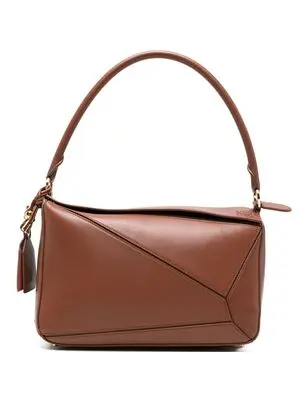 Loewe Loewe Paula's Ibiza Women Puzzle Featherlight Medium Leather Handbag Multicolor