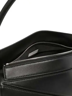 Loewe Puzzle Featherlight Medium Leather Handbag - Multicolor