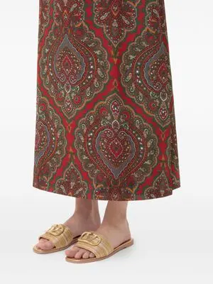 Valentino Garavani Vlogo Signature Flat Sandals - Multicolor
