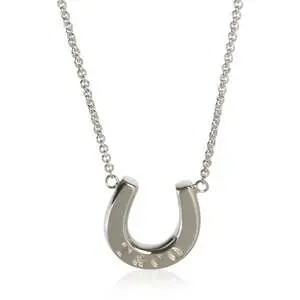 Tiffany & Co. Sterling Silver Horseshoe Pendant Necklace - Sterling_silver