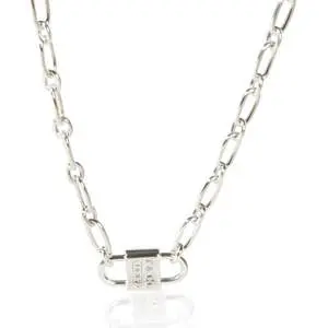 Tiffany & Co. Sterling Silver 1837 Double Lock Necklace - Sterling_silver
