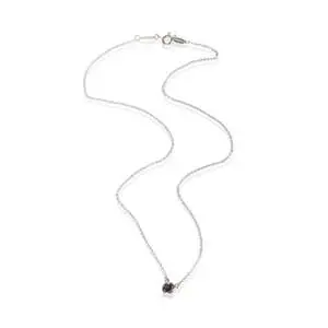 Tiffany & Co. Sterling Silver Amethyst Elsa Peretti Color The Yard Pendant Necklace