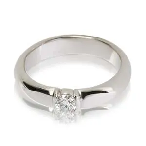 Tiffany & Co. 0.21 Ct Round Brilliant Diamond Solitaire Engagement Ring