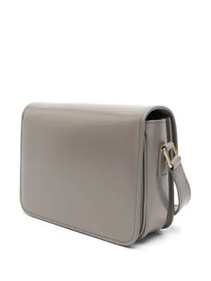 Celine Triomphe Leather Shoulder Bag - Multicolor