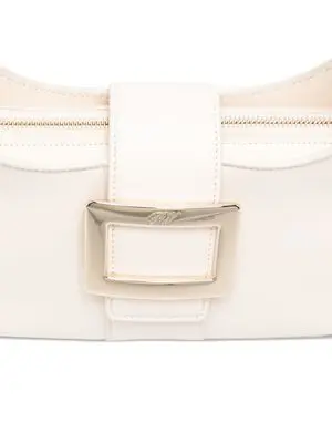 ROGER VIVIER Belle Vivier Mini Leather Hobo Bag