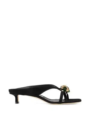 JIMMY CHOO Emeri Suede Leather Sandals - Multicolor