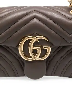 Gucci Gg Marmont Small Leather Shoulder Bag