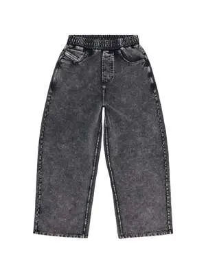 DIESEL® Wide Leg Denim Jeans - Multicolor
