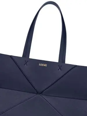 Loewe Puzzle Fold Medium Leather Tote - Multicolor