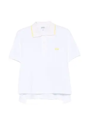 Loewe Anagram Cotton Polo Shirt - Multicolor