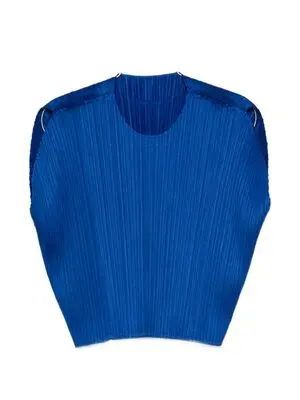 Issey Miyake Pleated Top - Multicolor