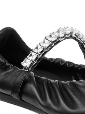JIMMY CHOO Jade Leather Ballets