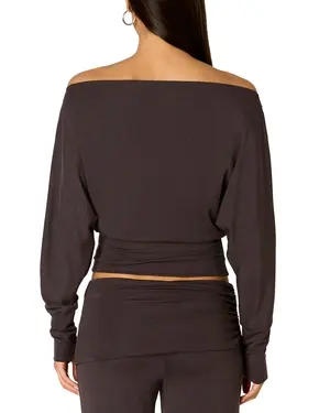 NIA Elisabetta Off-the-shoulder Top