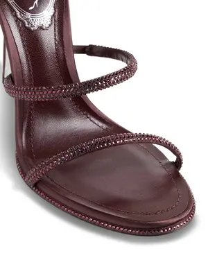 Rene Caovilla Embellished Stiletto Sandals