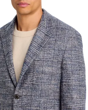 Etro Regular Fit Plaid Blazer
