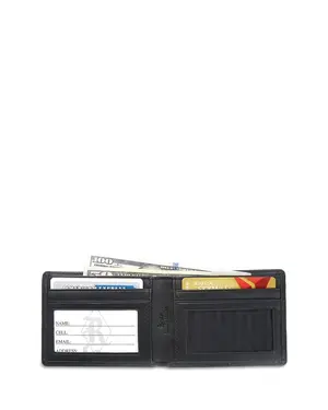 ROYCE NEW YORK Leather Bifold Wallet