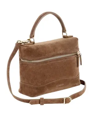 Sandro Tangolino Suede Bag