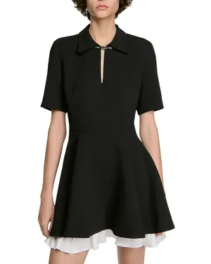 Sandro Joye Skater Mini Dress