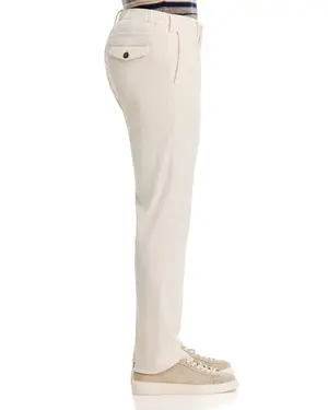 Eleventy Cotton Modal Drawstring Jogger Pants - Ivory