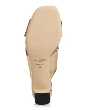 JIMMY CHOO Rafi Block Heel Sandals