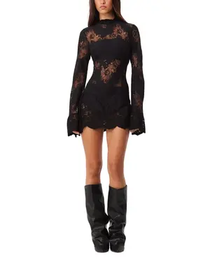 SNDYS. Astra Lace Mini Dress