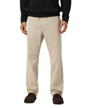 Vuori Benton Twill Elastic Waist Relaxed Fit Pants - Limestone