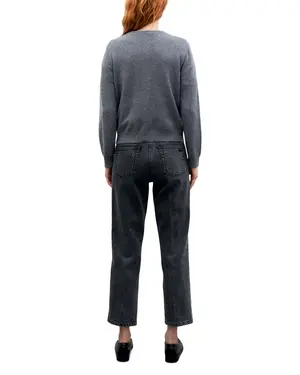 Gerard Darel Argyle Wool Cardigan
