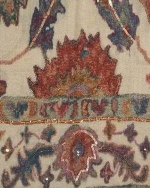 Gerard Darel Soane Sequined Wool & Silk Scarf