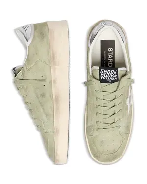GOLDEN GOOSE Stardan Lace Up Suede Sneakers