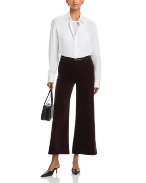 FRAME Corduroy High Rise Swing Jeans