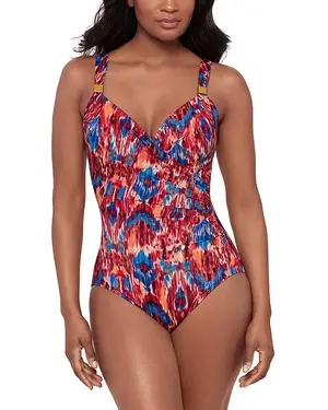 Miraclesuit Ikat Dorado Siren One Piece Swimsuit - Multi