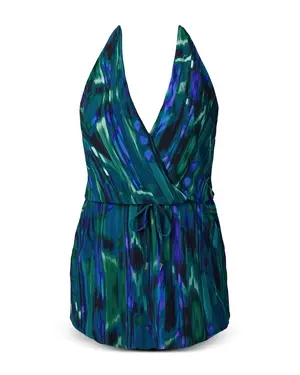 Magicsuit Halterneck Printed One Piece Swimsuit