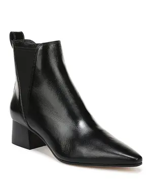 Veronica Beard Astra Leather Chelsea Boots