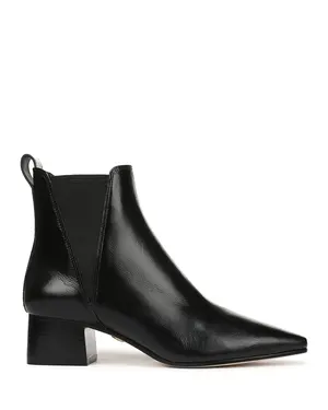 Veronica Beard Astra Leather Chelsea Boots