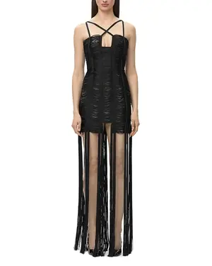 Herve Leger Strappy Evening Dresses