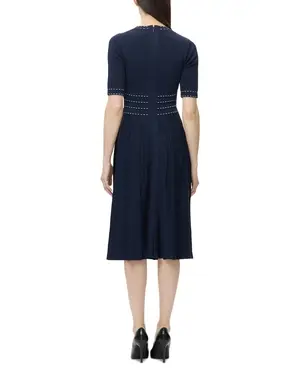 Herve Leger Kimberly Box Pleat Dress