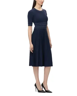 Herve Leger Kimberly Box Pleat Dress