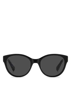 Kate Spade New York Jonnie Cat Eye Sunglasses - Black