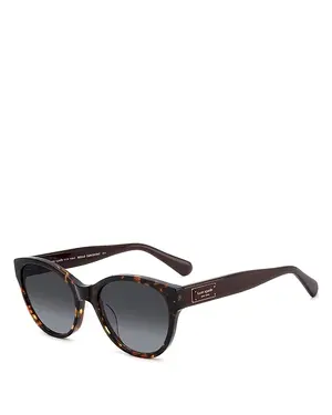 Kate Spade New York Jonnie Cat Eye Sunglasses - Brown